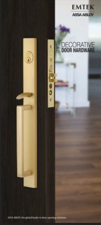 Emtek Decorative Door Hardware Pocket Brochure - Swordfish Agency Inc